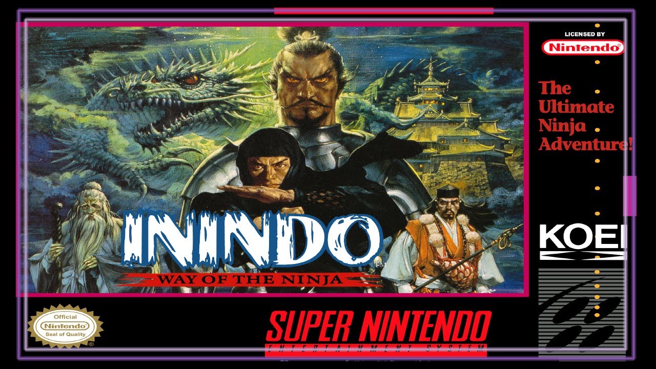 SNES Super Side Quest - Game # 319 - Inindo: Way Of The Ninja [1/4 ...