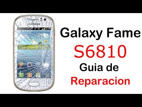 Samsung Galaxy Fame S6810 Desmontar y Montar (disassembly and assembly)