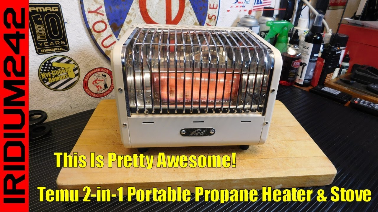 Keep Warm When The Grid Goes Down! Temu 2 in 1 Portable Butane Heater ...