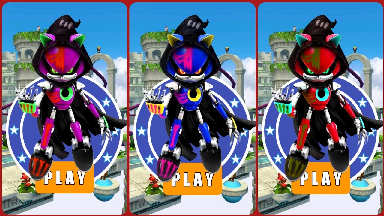 Reaper Metal Sonic defeat All Bosses Zazz Eggman All Characters ...
