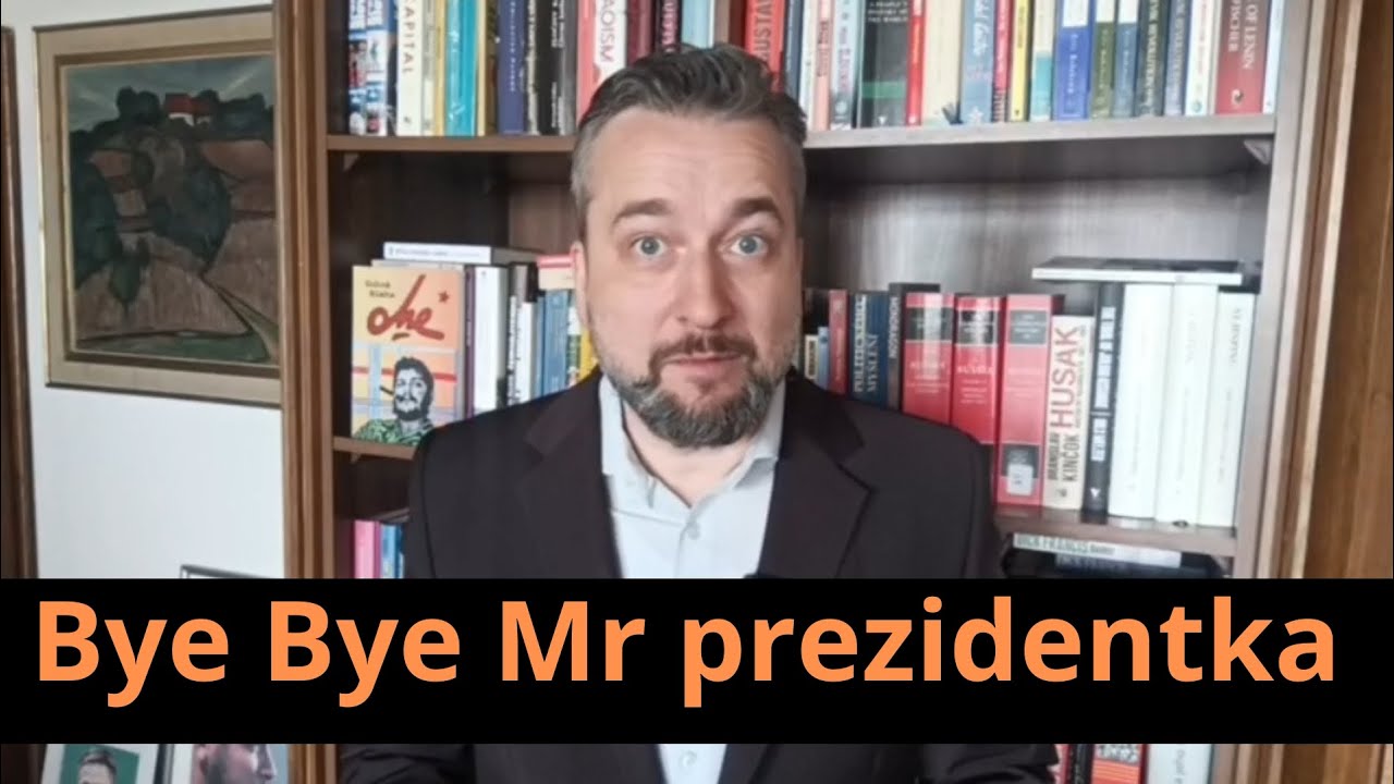 Ľuboš Blaha: Bye Bye Ms Prezidentka - YouTube