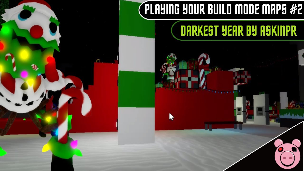 CHRISTMAS THEMED MAP FROM 2020?! Doing Your Build Mode Maps In Piggy ...