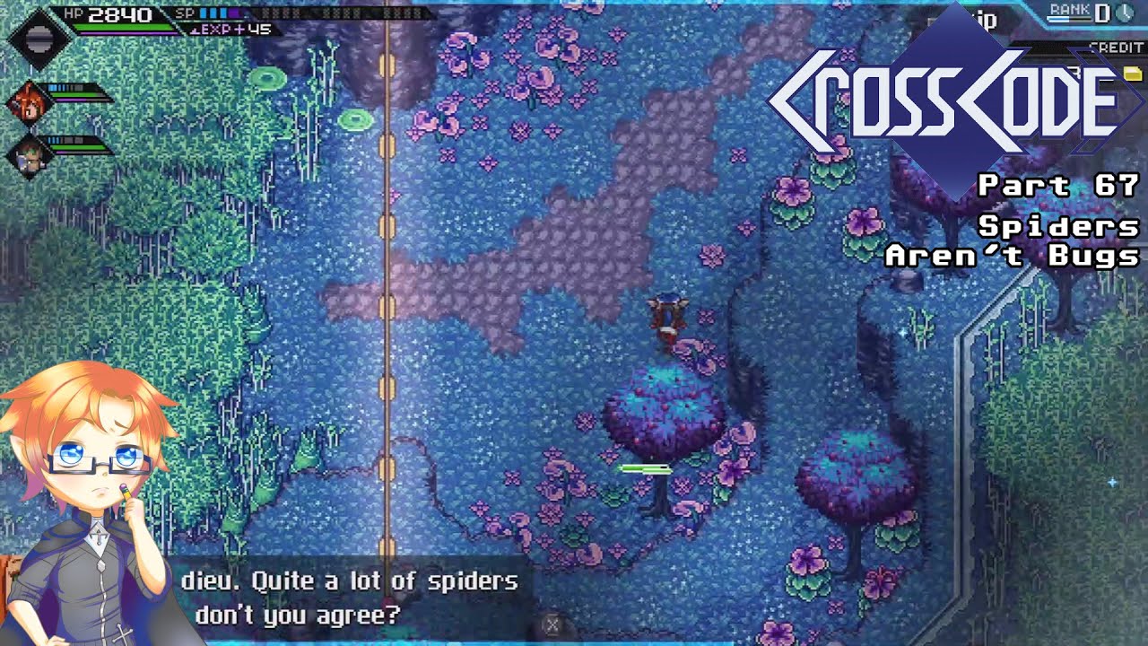 CrossCode, Part 67 - Spiders Aren't Bugs - YouTube