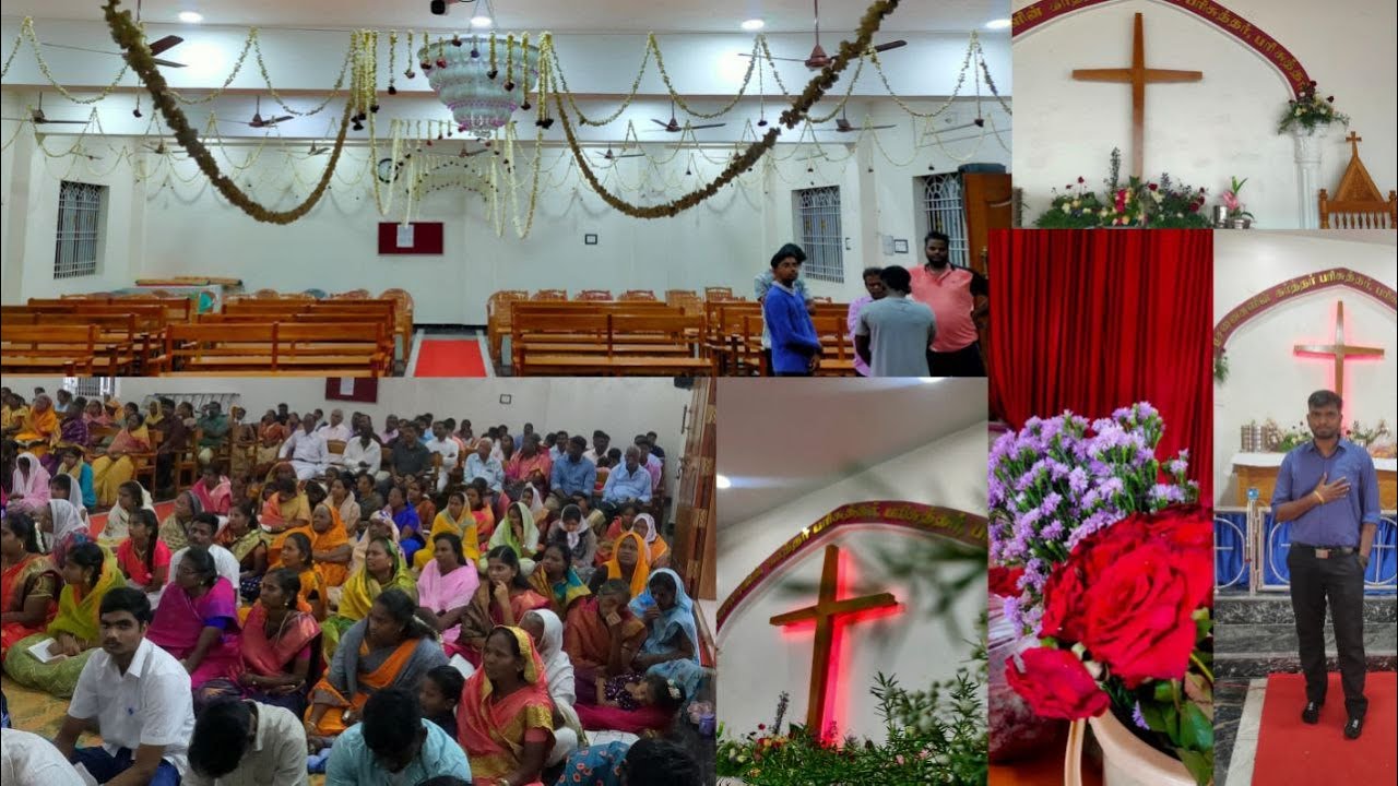 ECI church -seduvalai || Easter flower decoration 2023| - YouTube
