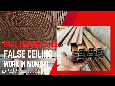 Pare Ceiling Panel. | How to make Pvc Ceiling work | Ceiling art - YouTube