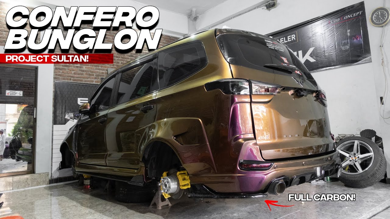 PROJECT SULTAN WULING CONFERO FULL MODS!!! BODY BUNGLON VELG RARE ...