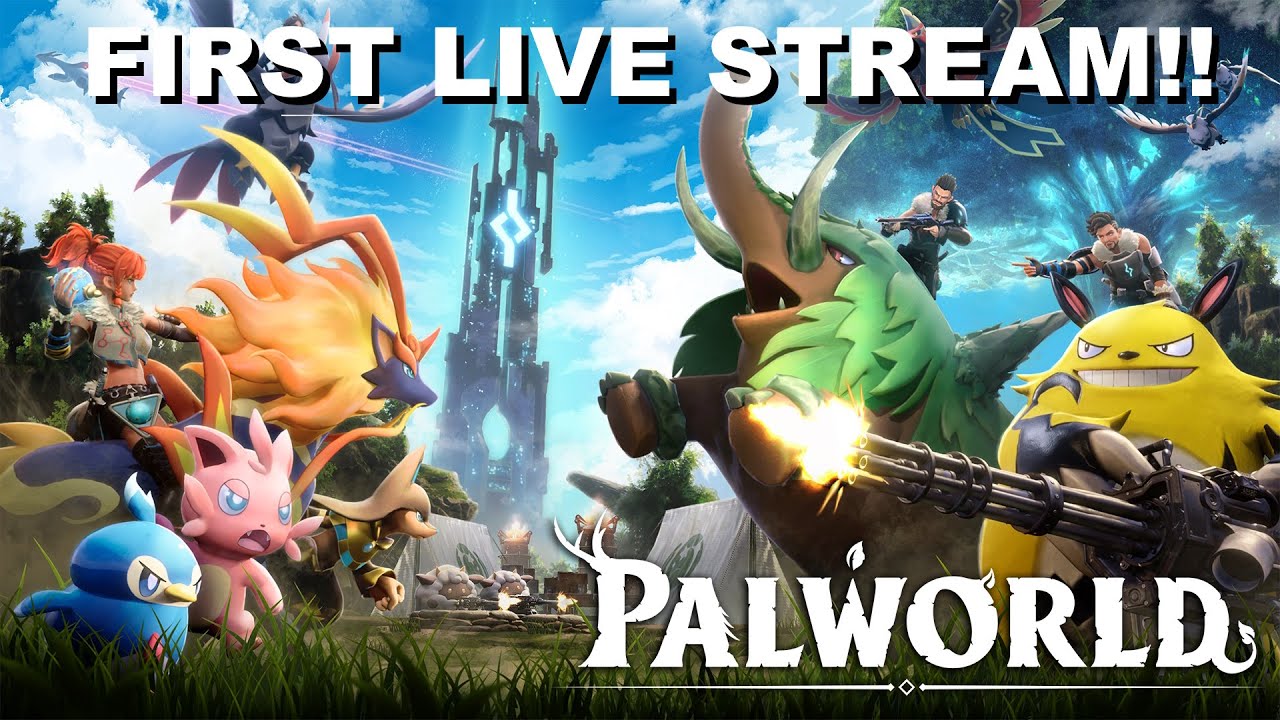 Palworld First Live Stream! - YouTube