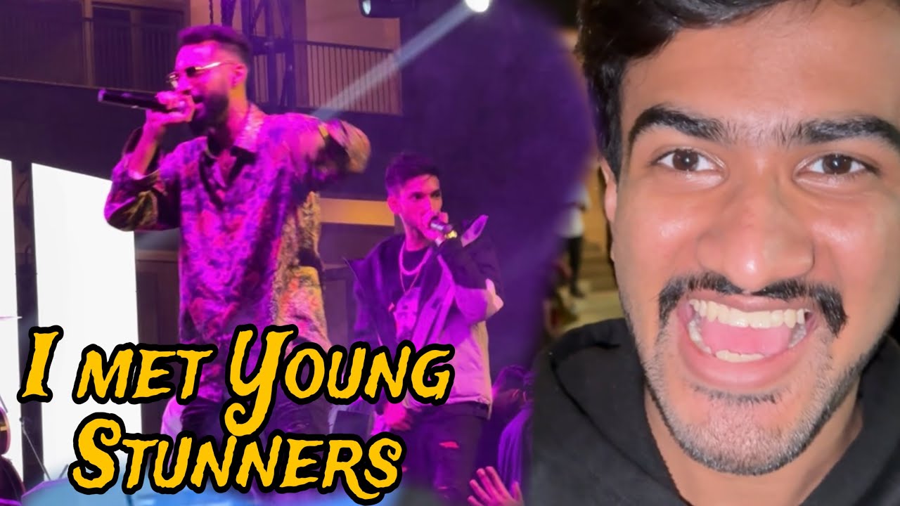 I Met Young Stunners for the First Time | Backstage Entry 😱 - YouTube