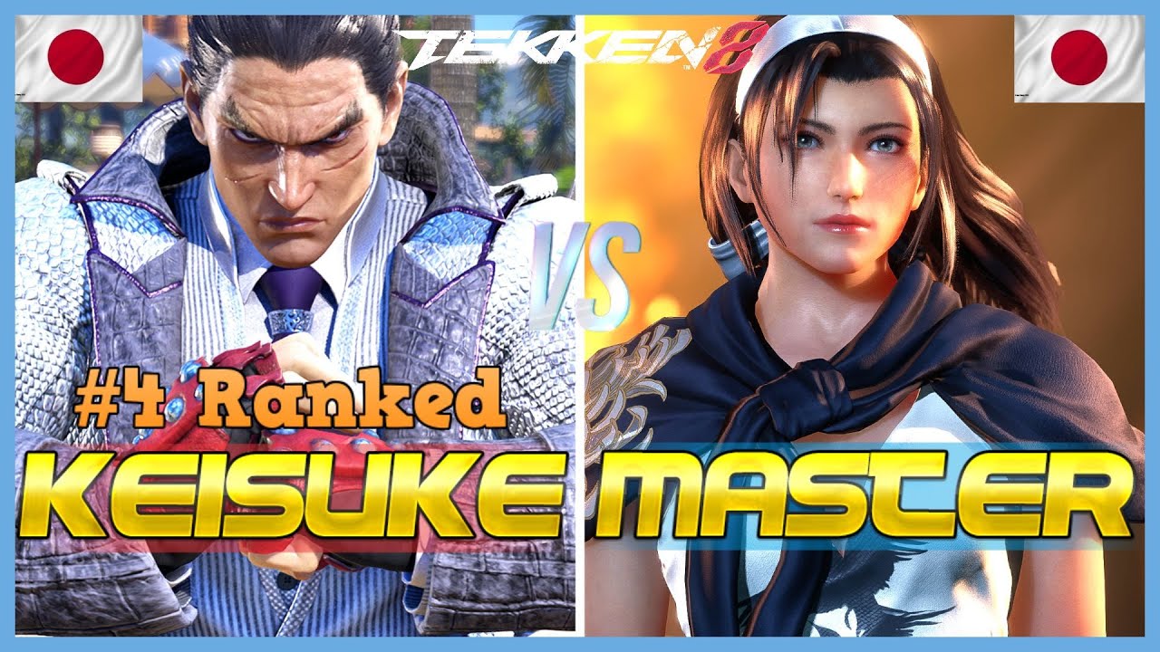 Tekken 8 KEISUKE (#4 Ranked Kazuya) Vs MASTER (Jun) Ranked Matches - YouTube