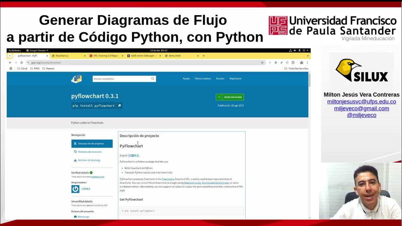 Generar Diagramas de Flujo a partir de Código Python, con Python - YouTube