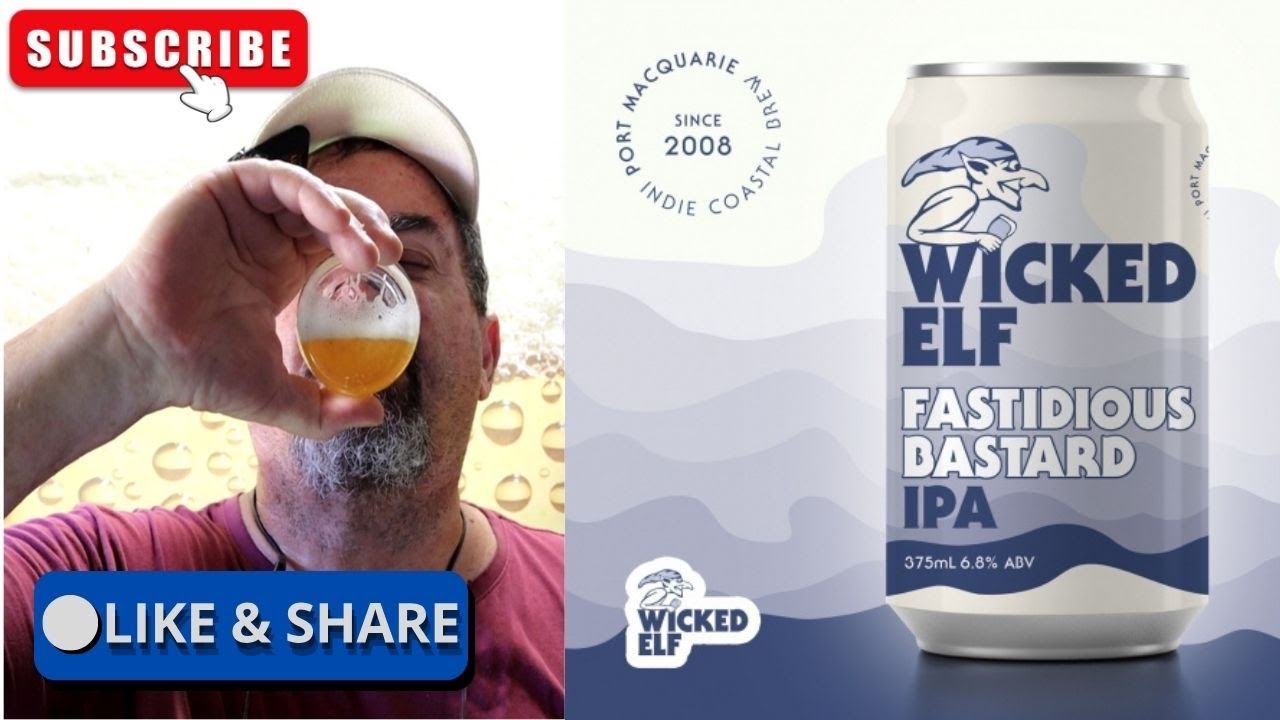 Wicked Elf | Fastidious Bastard | IPA - YouTube