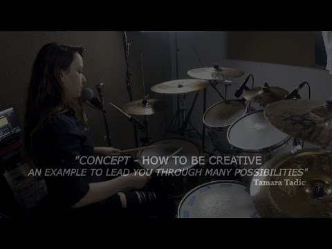 Poly-rhythm 3 over 4 - Example To Creative Approach (by Tamara Tadic ...