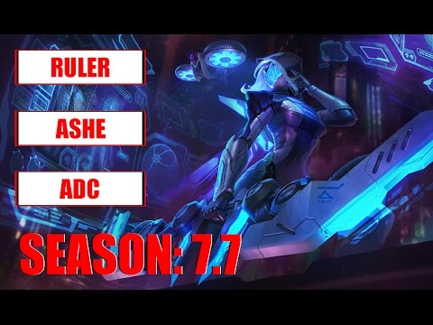 Samsung Galaxy Ruler Play Ashe ADC Challenger Korean Pro Replay - YouTube