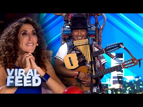 AMAZING ONE MAN BAND Auditions For Got Talent !!| VIRAL FEED
