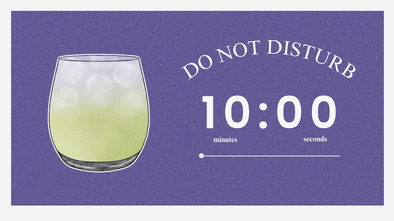 💜🍵 1 Hour Lavender Matcha Pomodoro | 10/5 Lofi Study Timer | Cozy ...