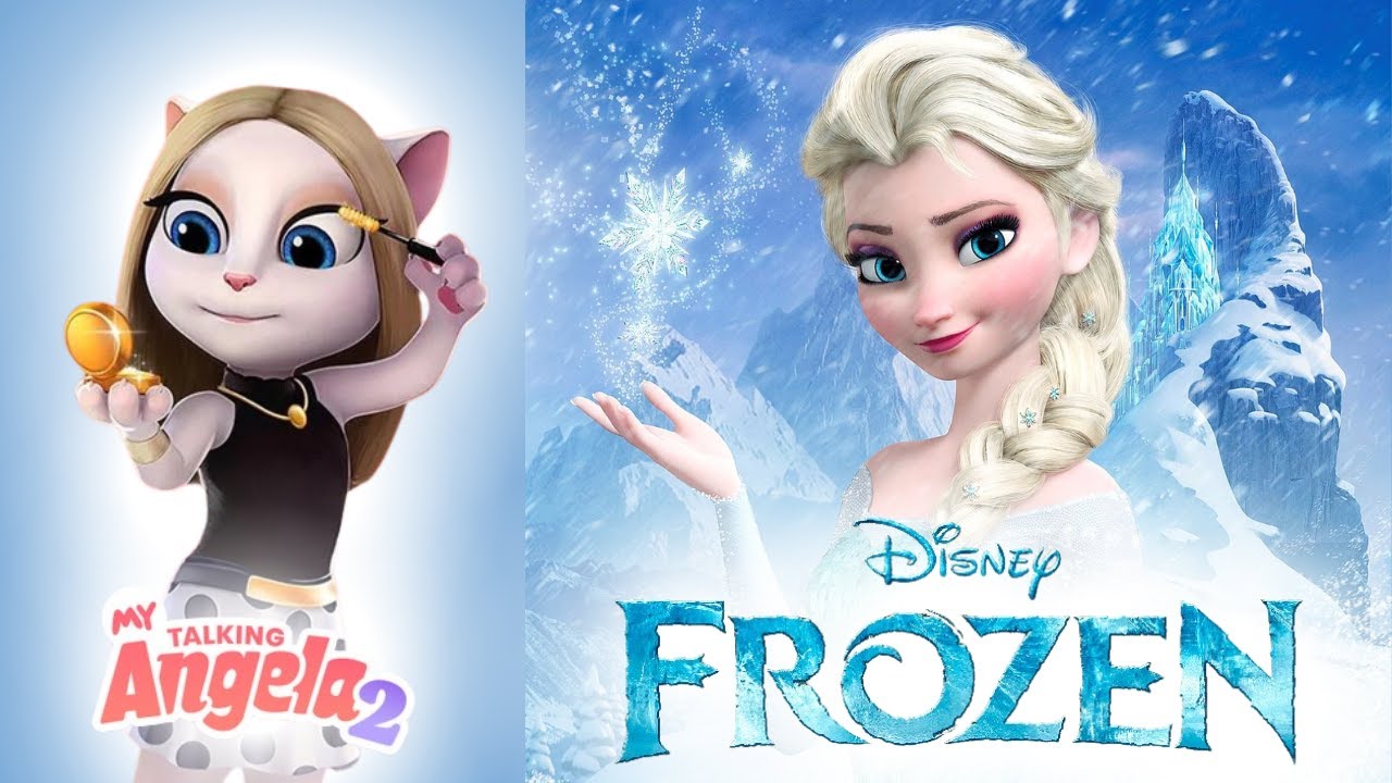 My Talking Angela 2 | Frozen| Mothersday - Elsa | Cosplay - YouTube