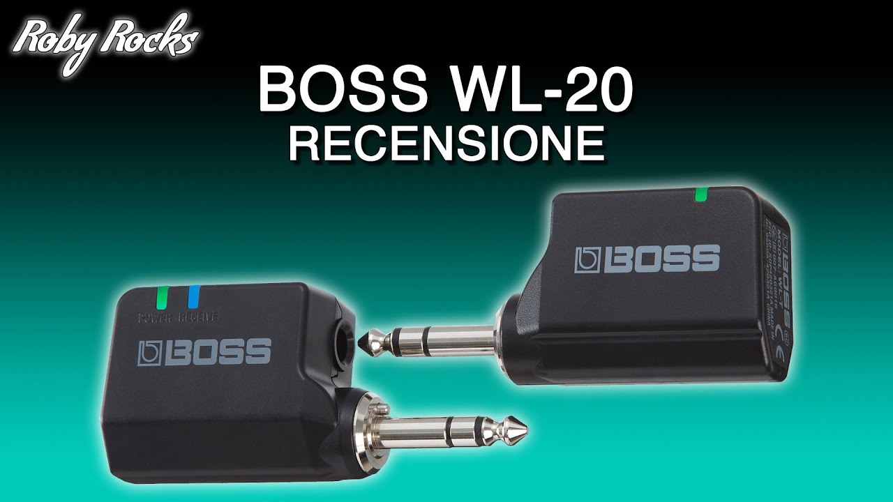 Boss WL-20 WIRELESS System - Recensione - YouTube