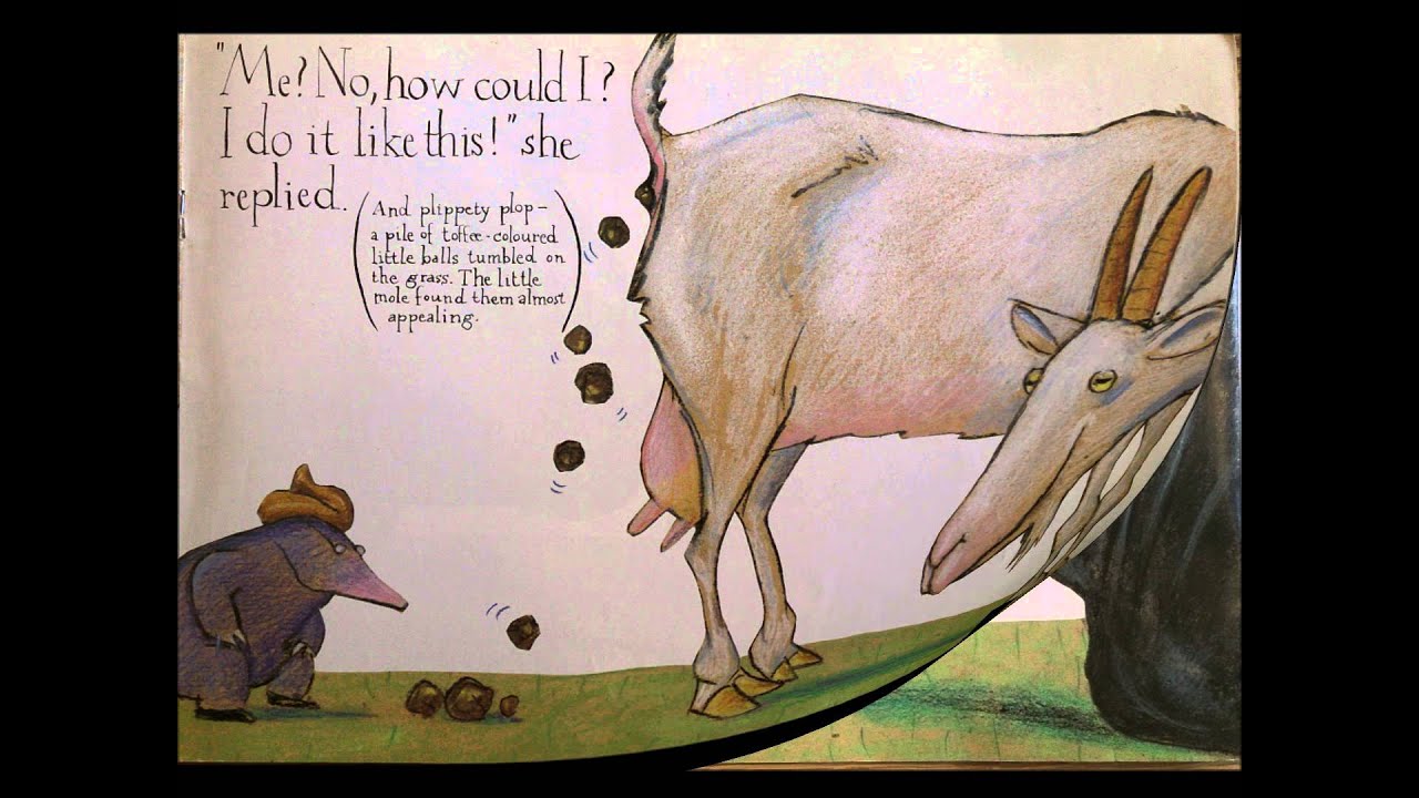 The story of the little mole who knew it was none of his business - YouTube