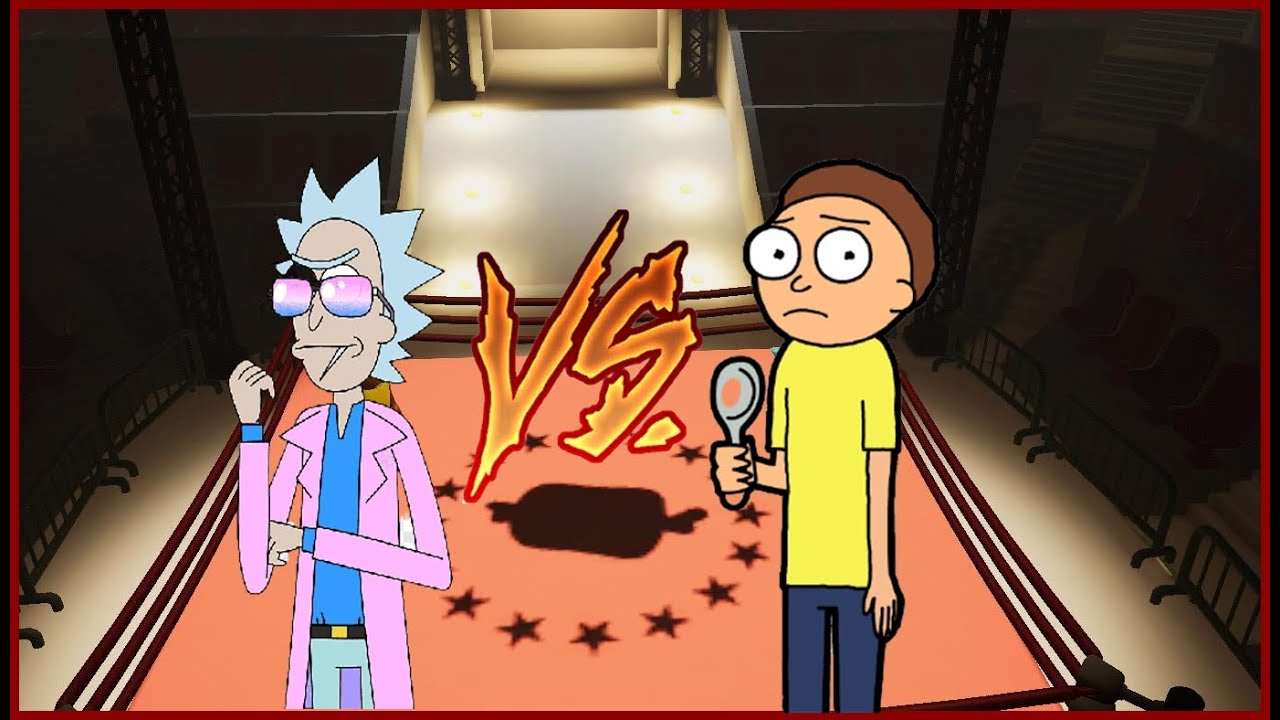 Gang Beasts - Rick versus Morty !!! - YouTube