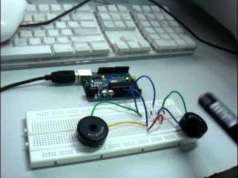 Simple Drum Machine (Arduino + Pure Data) - YouTube