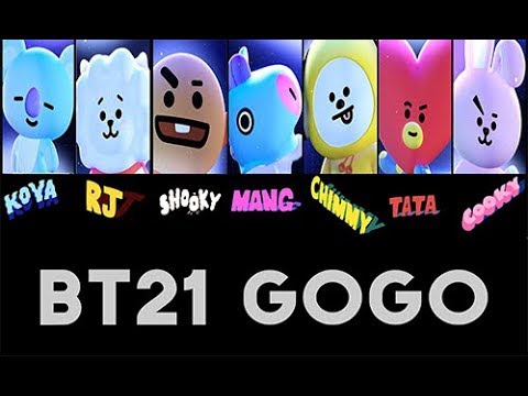 BT21 Gogo version lyrics (Color Coded)