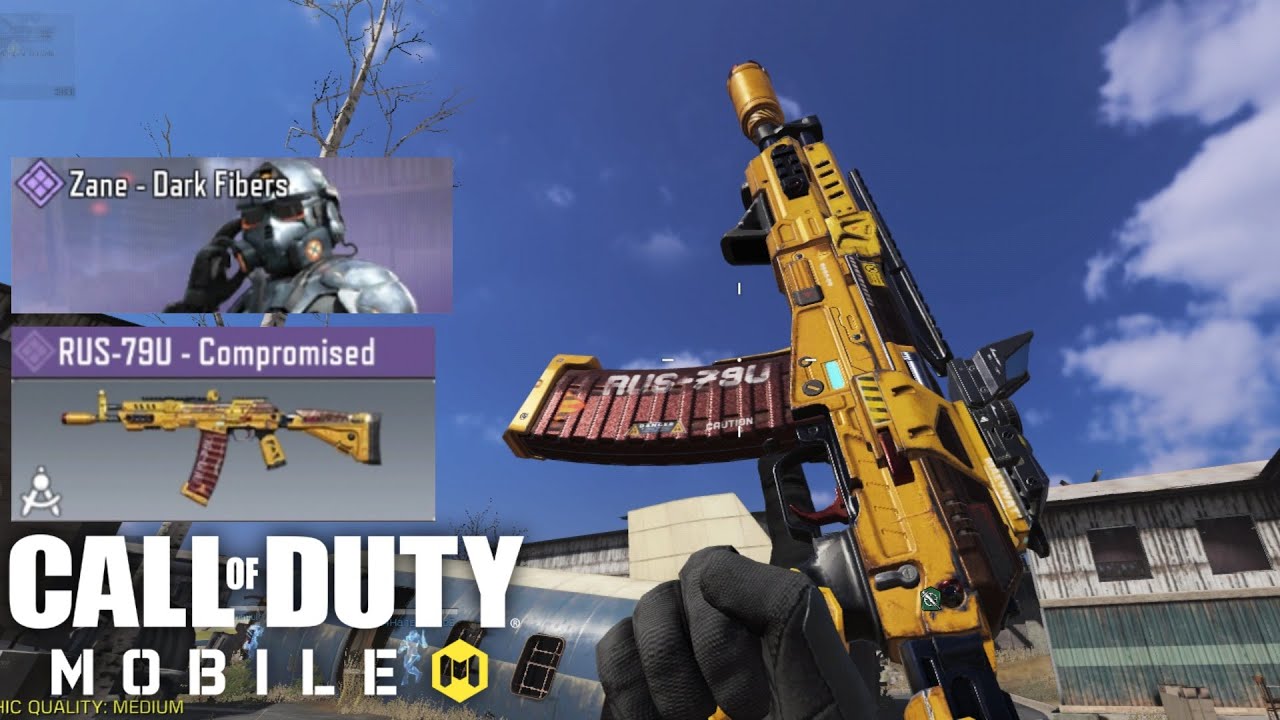 RUS-79U - Compromised + Zane - Dark Fibers Gameplay | Cod Mobile - YouTube
