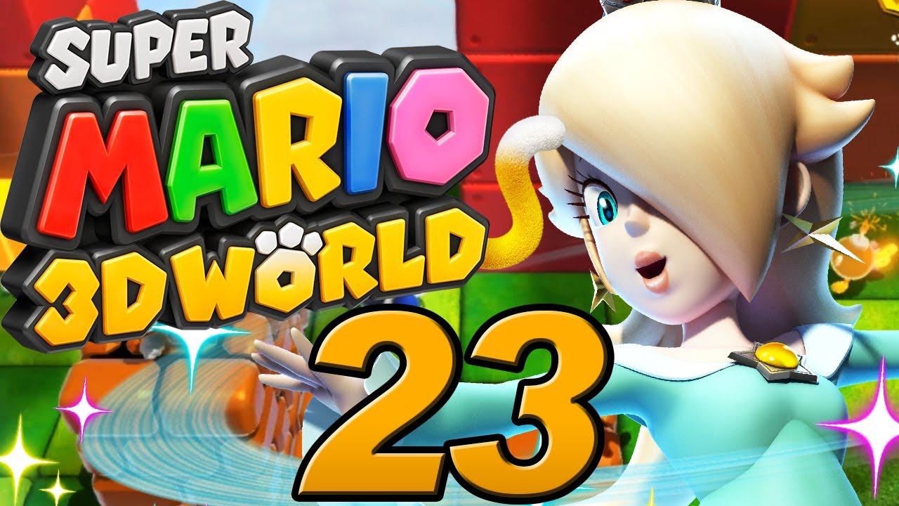 SUPER MARIO 3D WORLD # 23 🐱 Der Zielpfahl flüchtet! - YouTube
