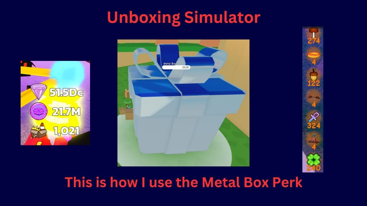 Unboxing Simulator - Metal Box Tutorial - YouTube