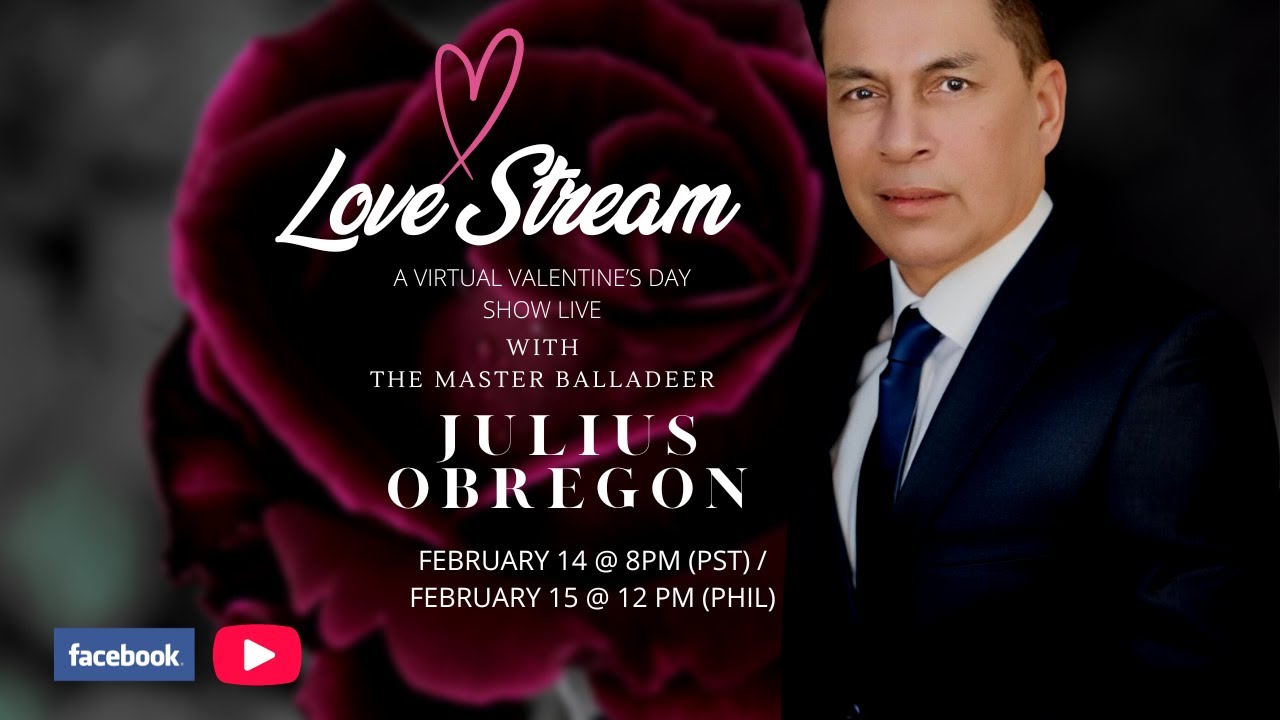 "LOVE STREAM" with Julius Obregon Live - YouTube
