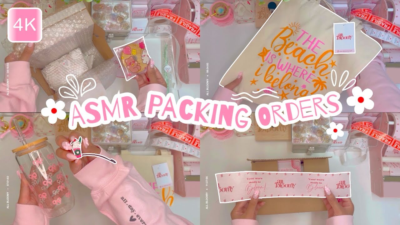 Let’s pack orders ASMR / asmr packing orders in real time / small ...