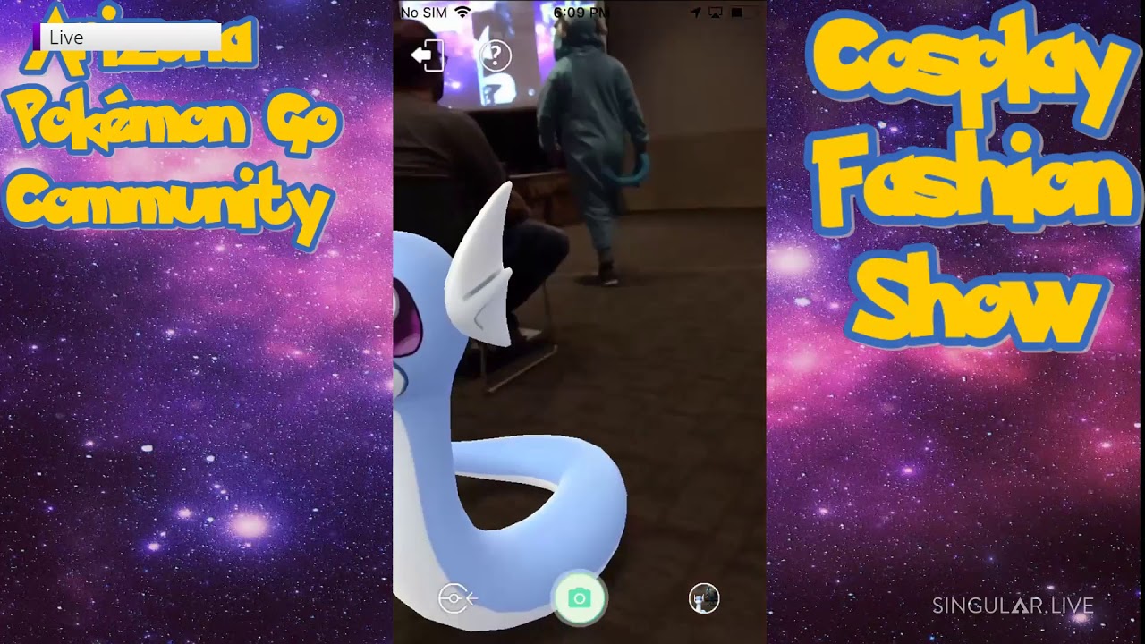 Pokemon Go Cosplay Fashion Show 2019 Phoenix Fan Fusion - YouTube