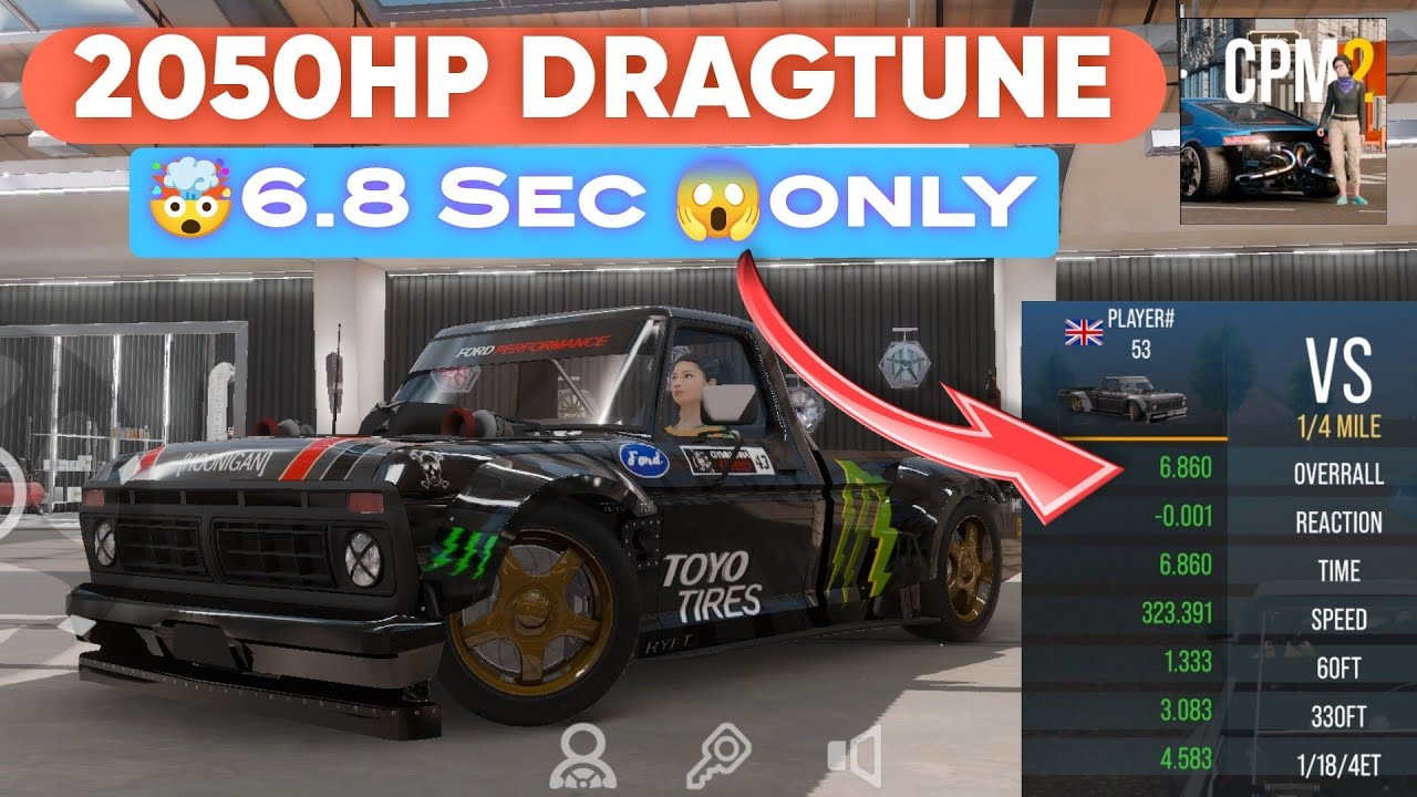 HOONI TRUCK DRAGTUNE 2050HP | CAR PARKING MULTIPLAYER 2 - YouTube