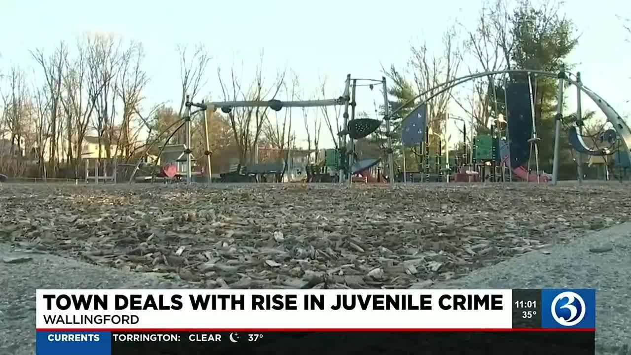 VIDEO: Juveniles charged after setting a Wallingford playground on fire ...