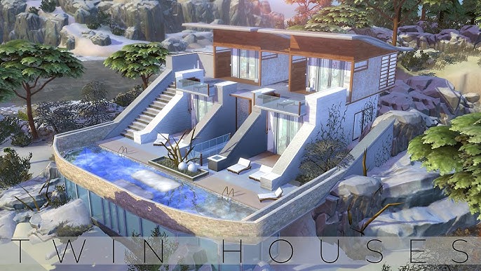 Twin Sims 4 Houses