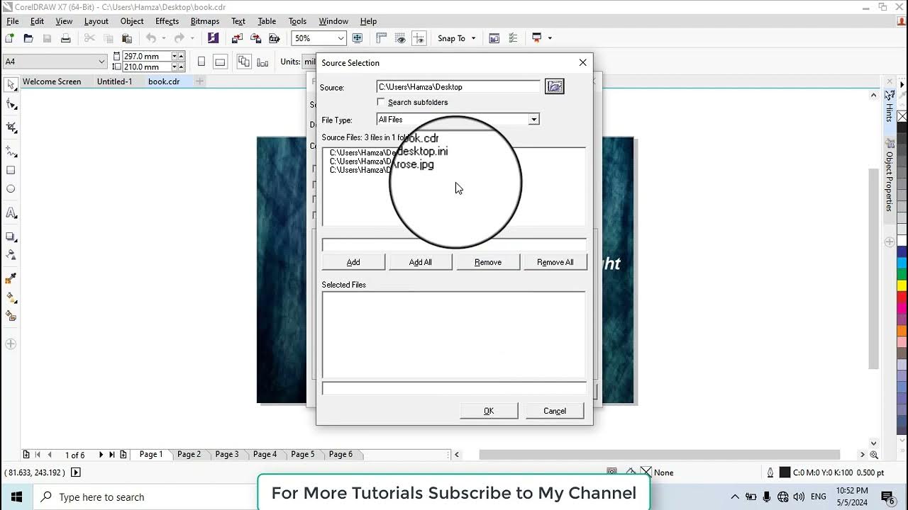 How to Convert Multiple Pages to JPG in CorelDraw X7 - YouTube