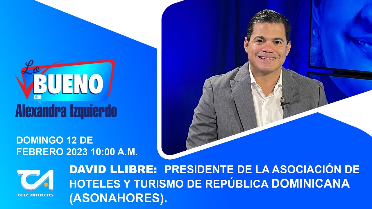 DAVID LLIBRE EN LO BUENO CON ALEXANDRA IZQUIERDO. - YouTube