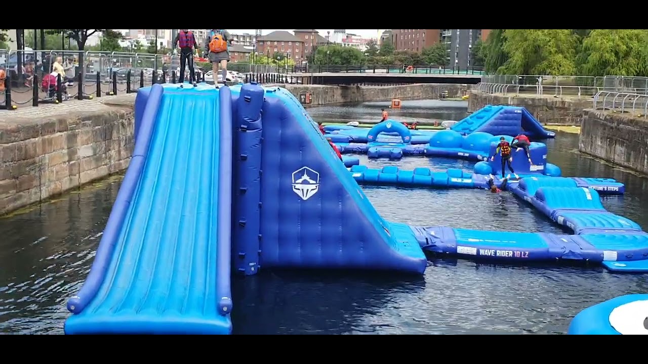 Albert Dock Liverpool wild shore activities - YouTube