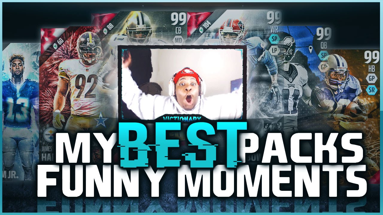 MY BEST 99 OVERALL PULLS PACK REACTIONS, PACK OPENING, AND FUNNY ...