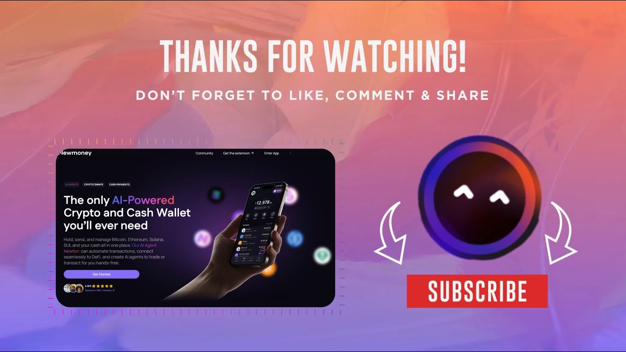 NewmoneyAI Tutorial : Newton DCA Agent ( bdarija ) - YouTube