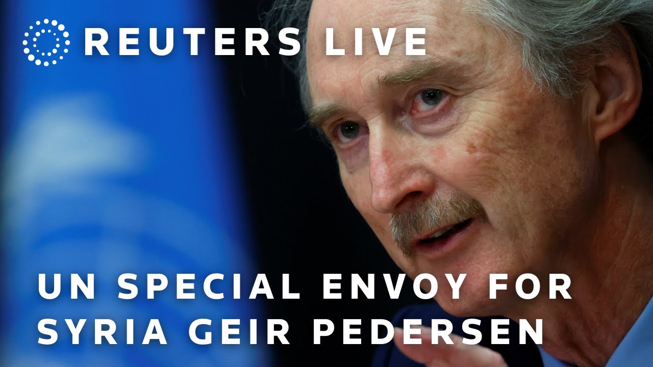 LIVE: UN Special envoy for Syria Geir Pedersen delivers a statement ...