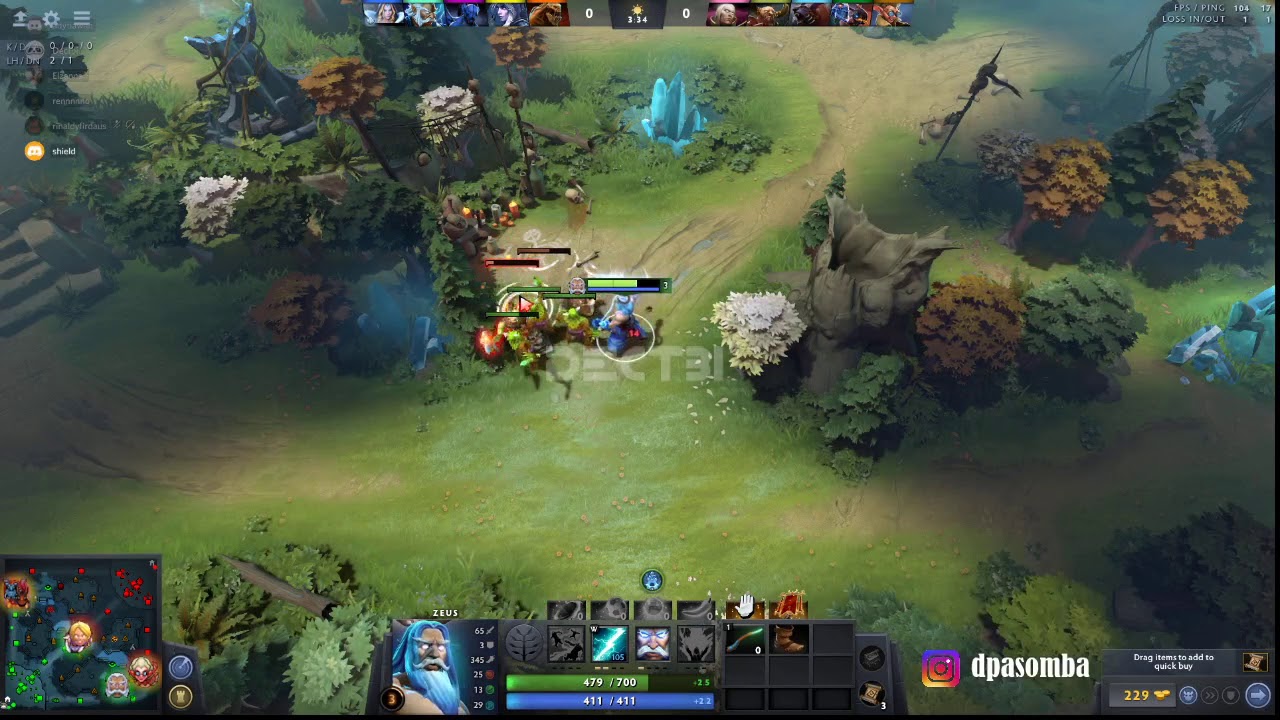 ( Dota ) - Meluap luap hehe - YouTube