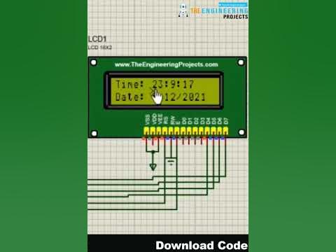 Arduino Alarm Clock Proteus Simulation - YouTube
