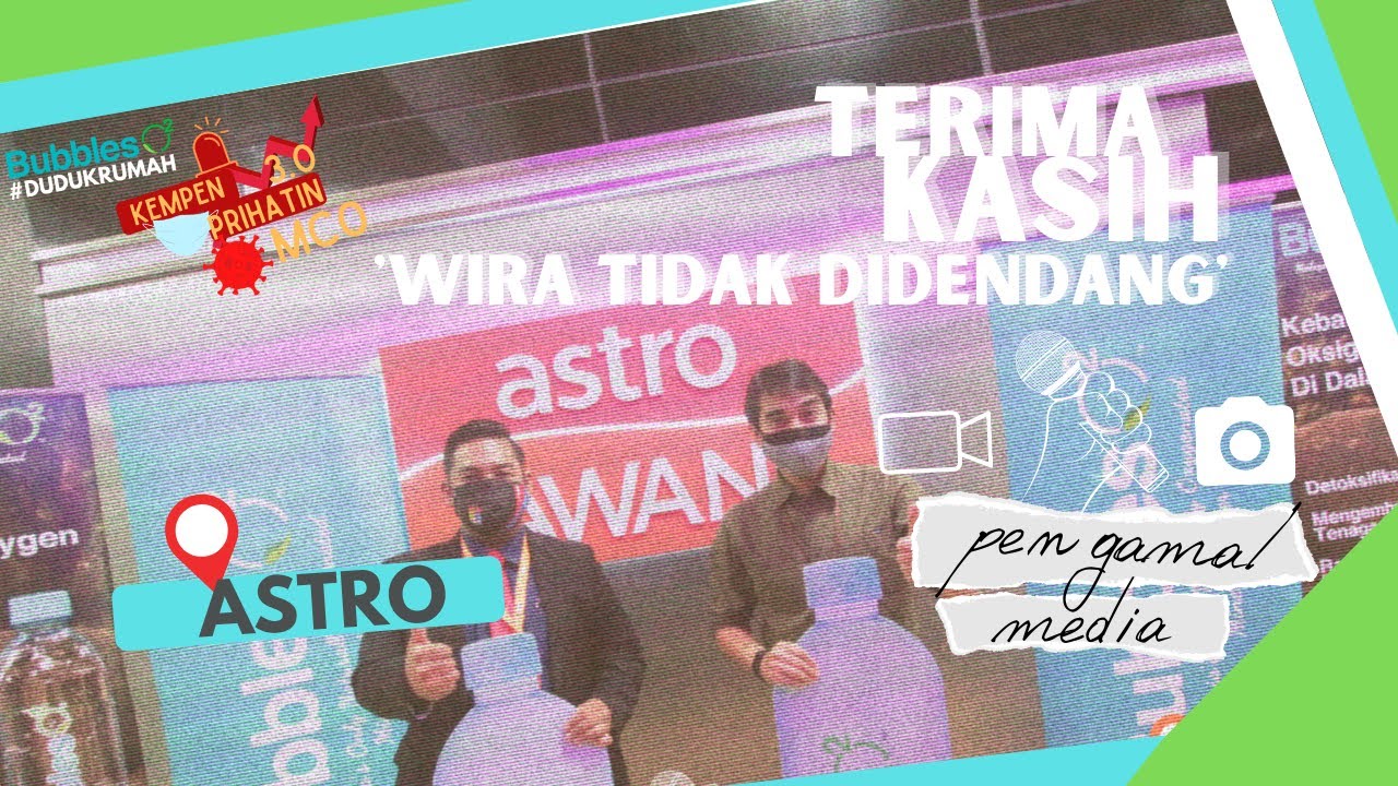 BUBBLES O2: JOURNALIST AID (ASTRO AWANI ft ASHWAD ISMAIL) - YouTube