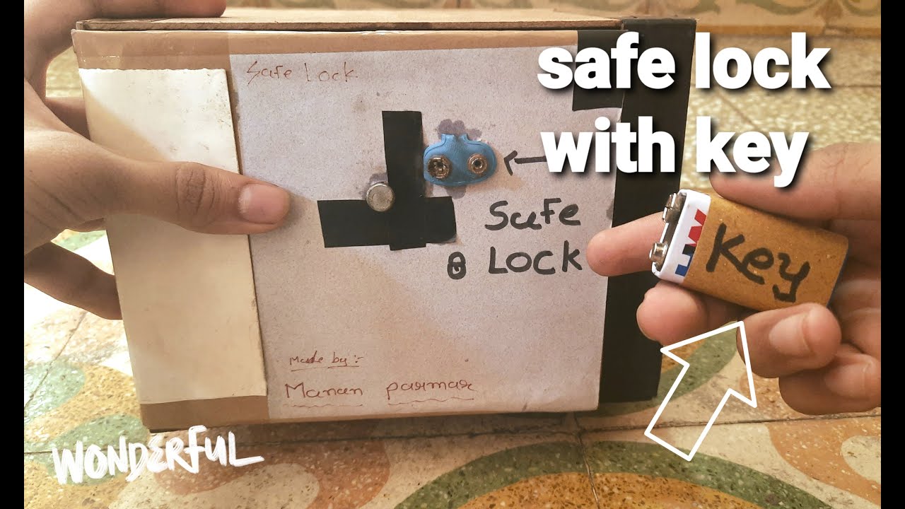 How to make a safe lock - YouTube
