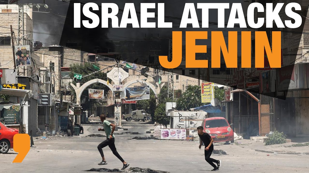 Israel Launches Attack On Jenin In West Bank | International News ...