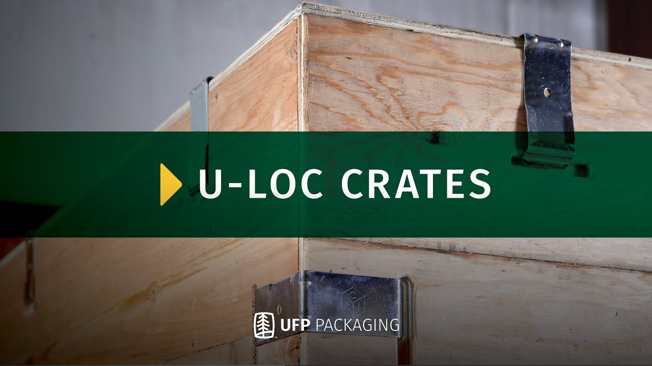 U-LOC Crates | UFP Packaging - YouTube
