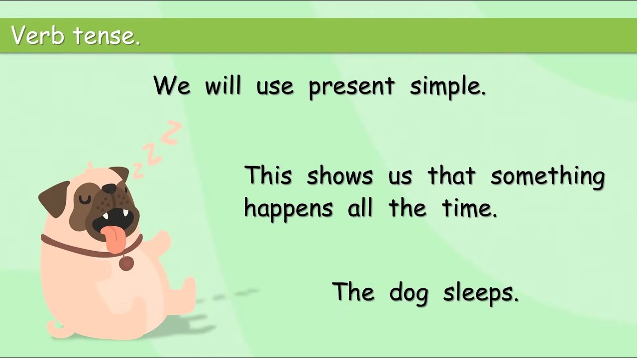 Animals in our home and what they do. Simple present verb tense. - YouTube