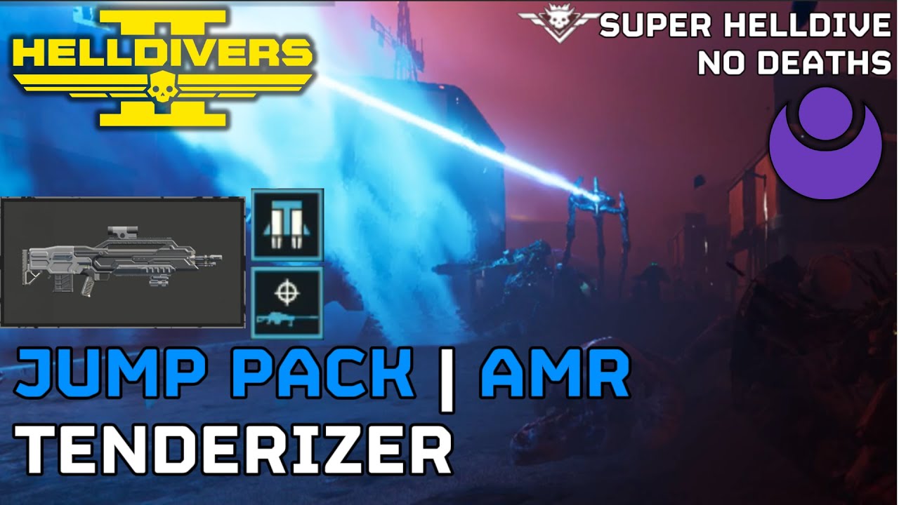 Tenderizer & Anti-Material Rifle Gameplay | HELLDIVERS 2 (10 difficulty ...