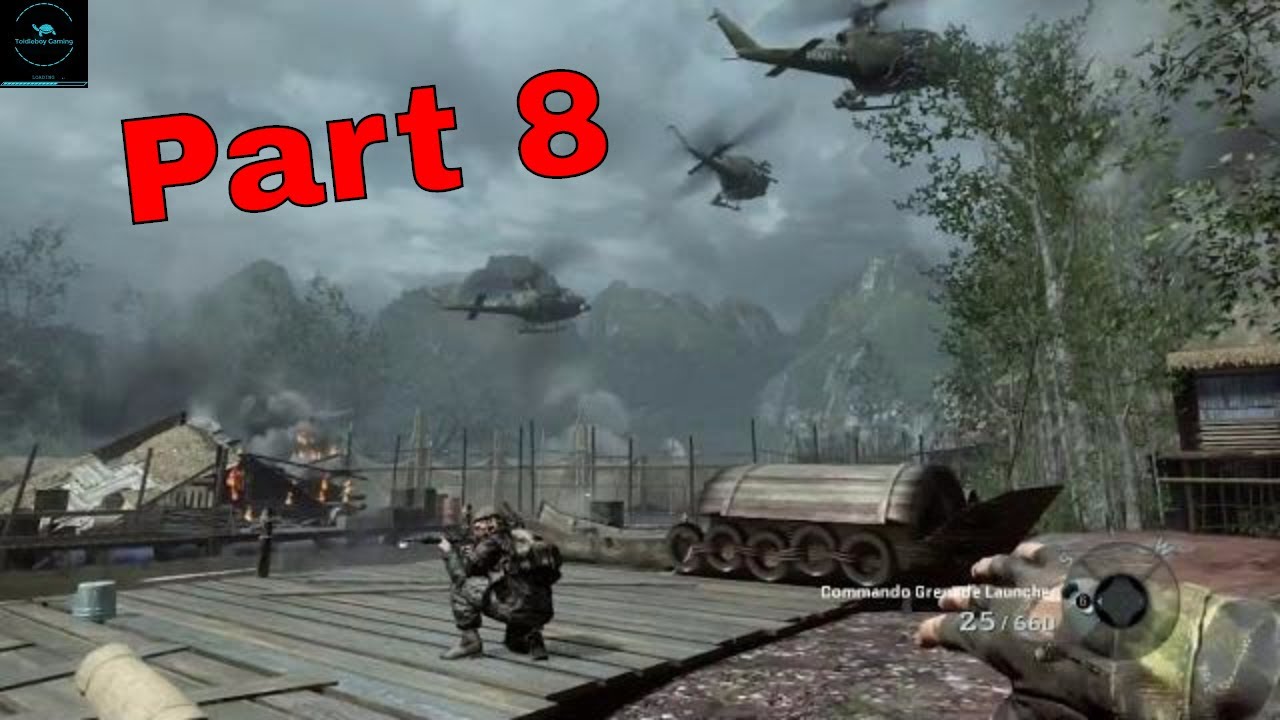Call of Duty Black Ops 1 Campaign Walkthrough - Part 8 - YouTube