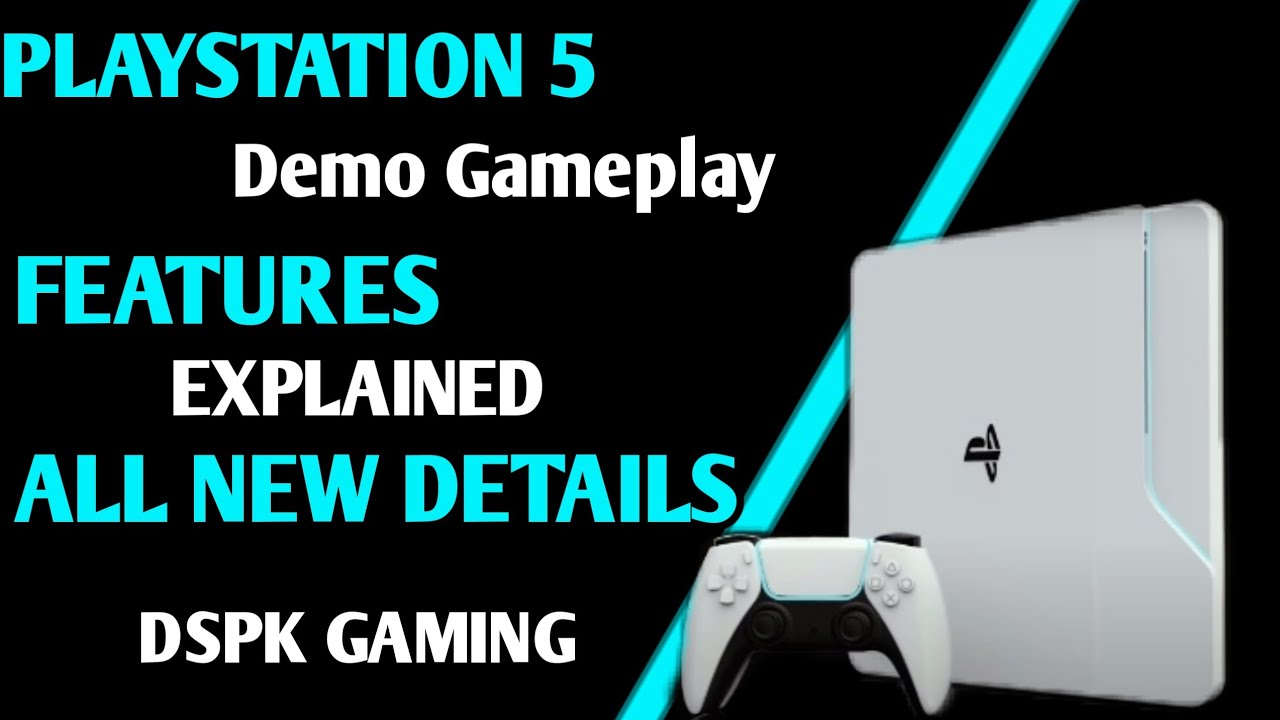 Play Station 5 official trailer | PS5 | FEATURES | DEMO GAMEPLAY ...